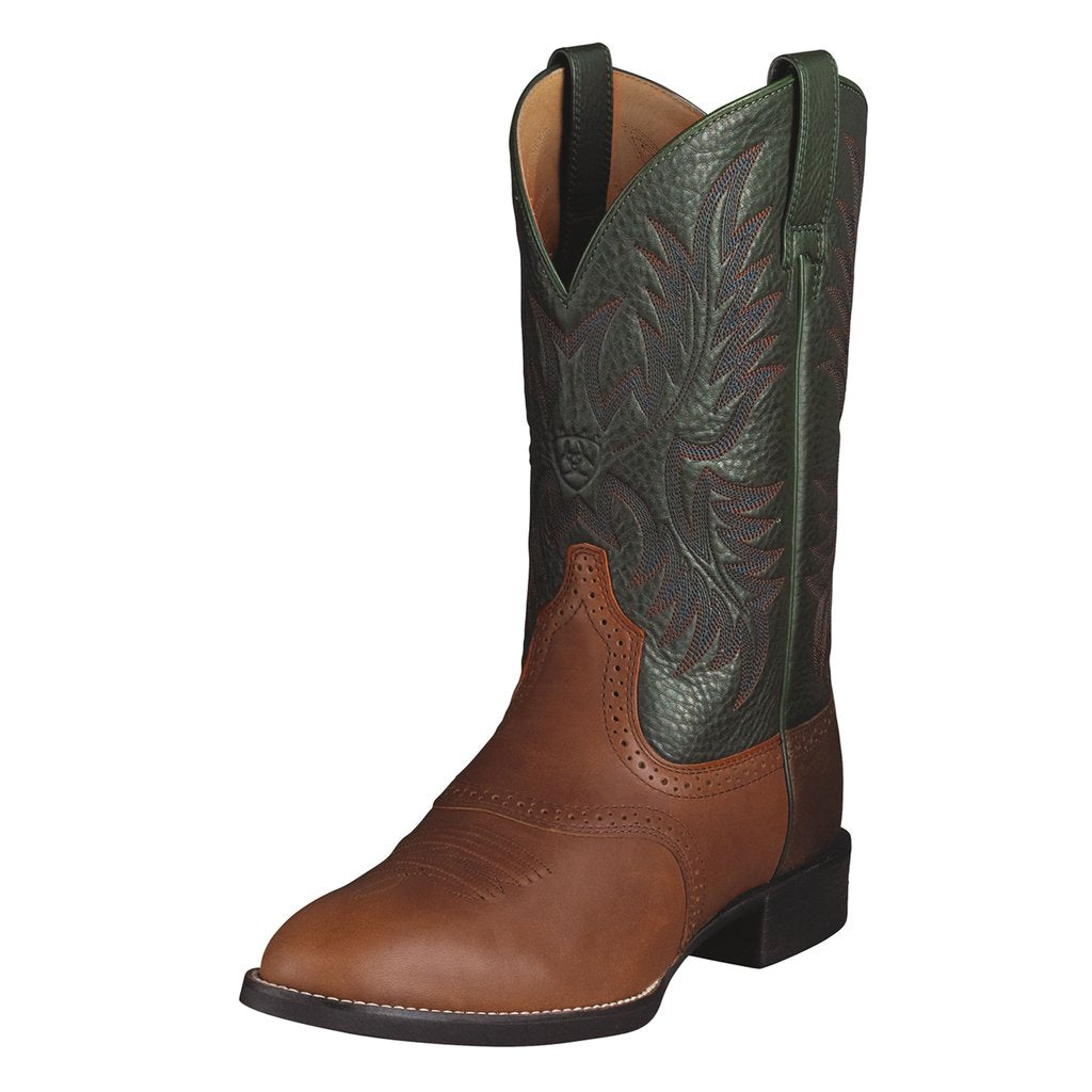 Botas Ariat Mod Mens Heritage Stockman Cedar GreenCompar